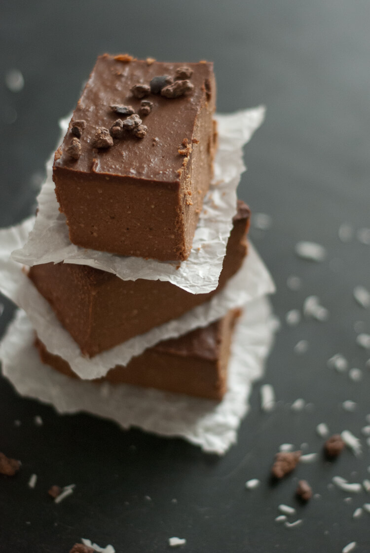 Easy No Cook Fudge Recipe Raw And Vegan Fudge