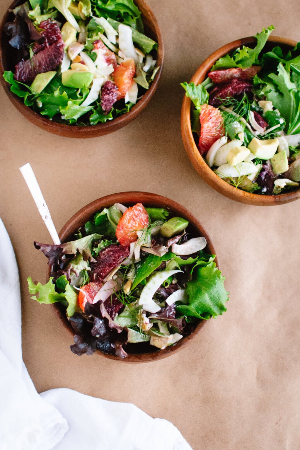 Blood Orange, Fennel and Avocado Salad with Lemon Citronette - Cookie ...