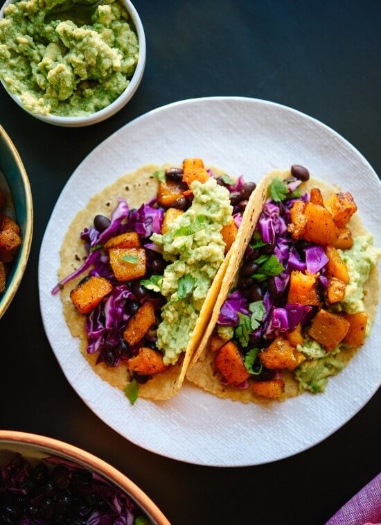 Roasted Butternut Squash Tacos - Cookie and Kate