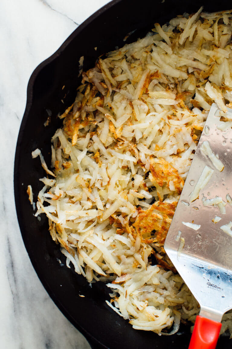 Delicious Crispy Hash Browns Recipe - Cookie and Kate