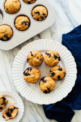 Healthy Blueberry Muffins Recipe - Cookie and Kate