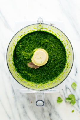 Zhoug! (Spicy Cilantro Sauce) - Cookie and Kate