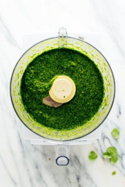 Zhoug! (Spicy Cilantro Sauce) - Cookie and Kate