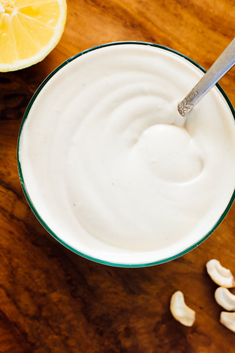 Vegan Sour Cream Recipe - Cookie and Kate