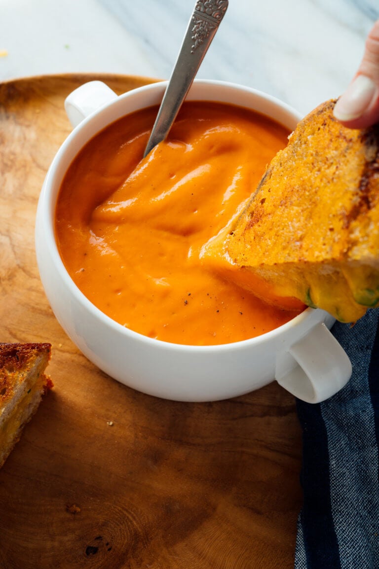 Classic Tomato Soup Recipe (Lightened Up!) - Cookie and Kate