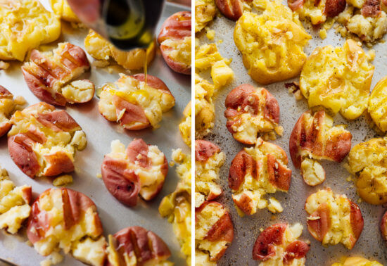 Crispy Smashed Potatoes Recipe - Cookie and Kate