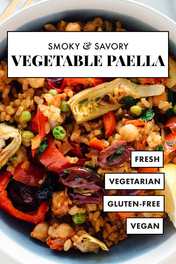 Vegetable Paella Recipe - Cookie and Kate