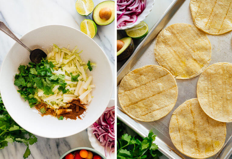 Crispy Bean Tostadas Recipe - Cookie and Kate