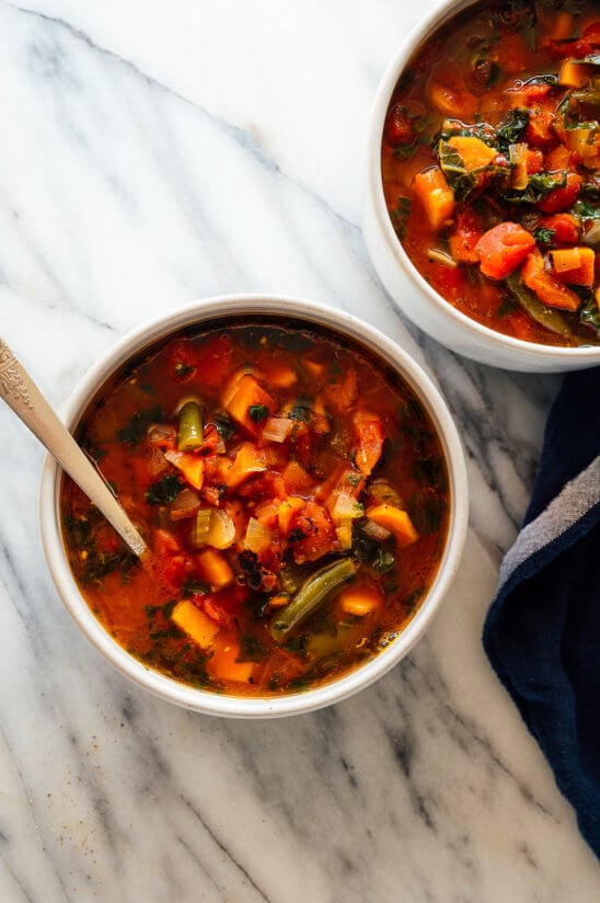 Seriously Good Vegetable Soup - Cookie and Kate