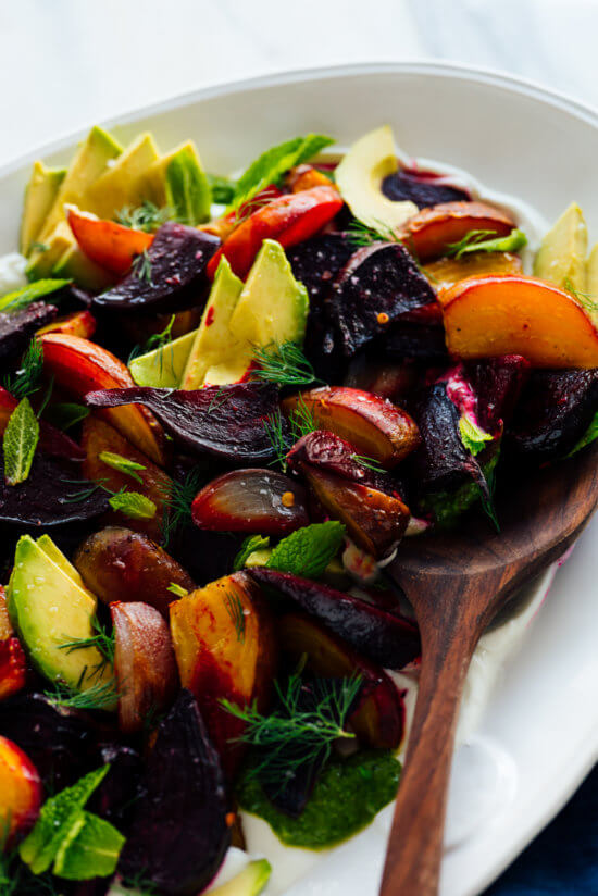 Gaby's Roasted Beets and Labneh - Cookie and Kate
