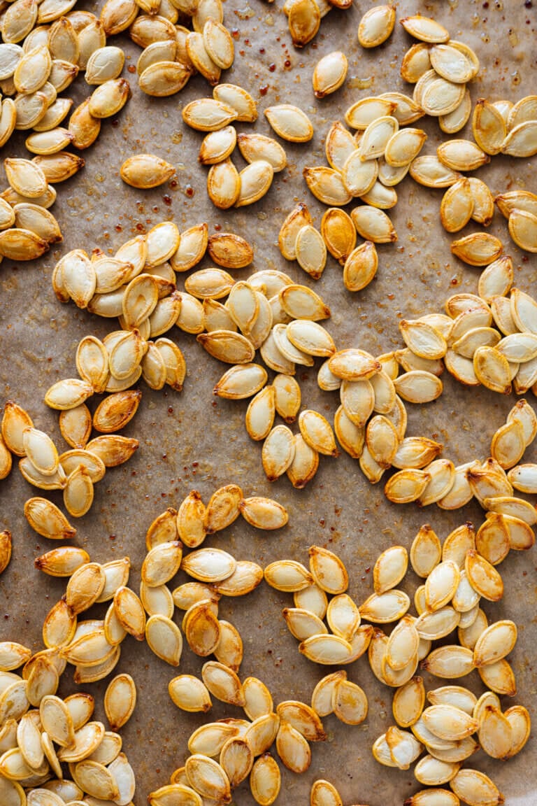 Perfect Roasted Pumpkin Seeds Recipe - Cookie and Kate