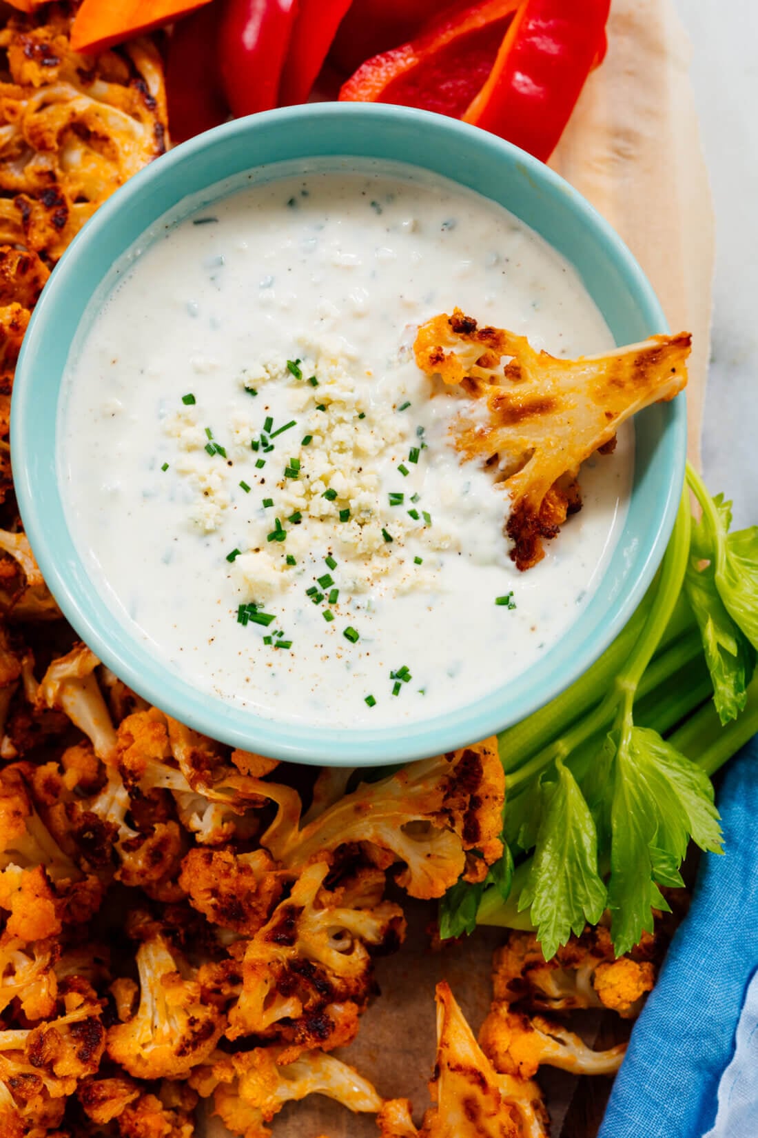 Easy Blue Cheese Dip Recipe - Cookie and Kate