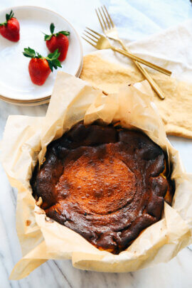 Foolproof Basque Cheesecake Recipe - Cookie and Kate