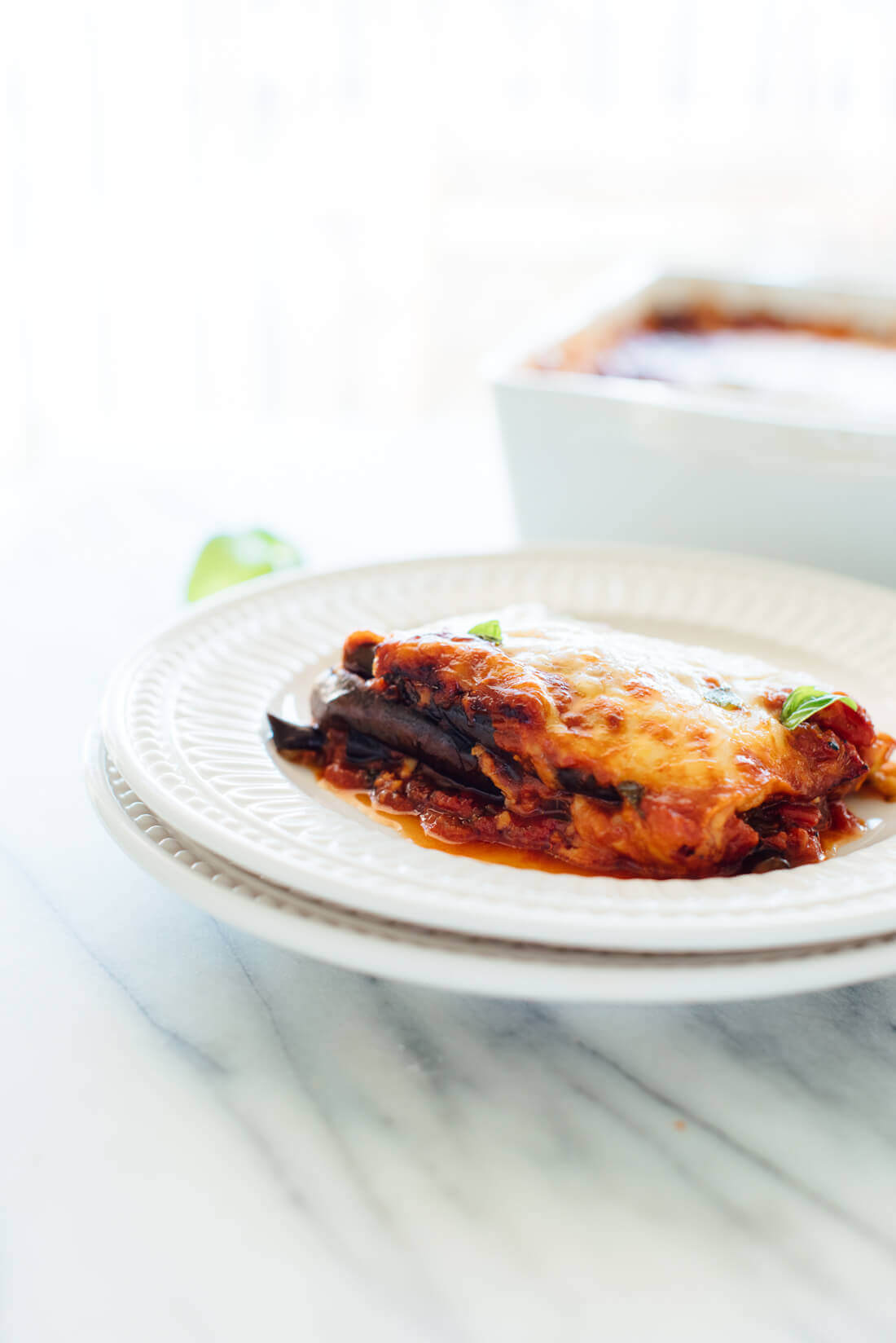 Italian Eggplant Parmesan Recipe Video - Cookie and Kate