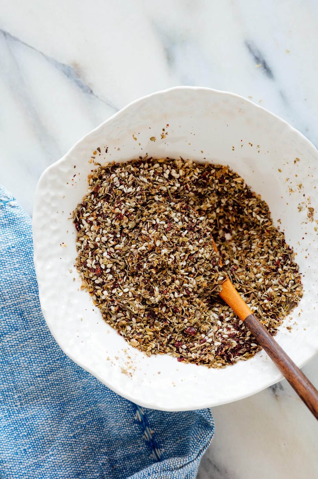 Za'atar Spice Blend Video - Cookie and Kate