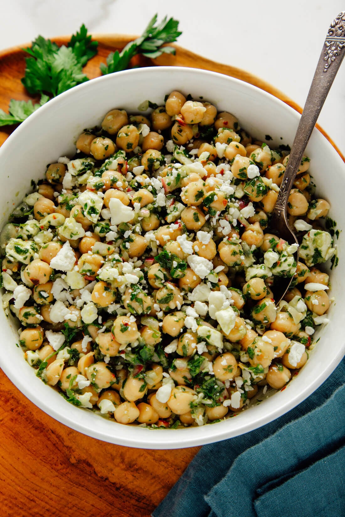 Chimichurri Chickpeas Recipe - Cookie and Kate