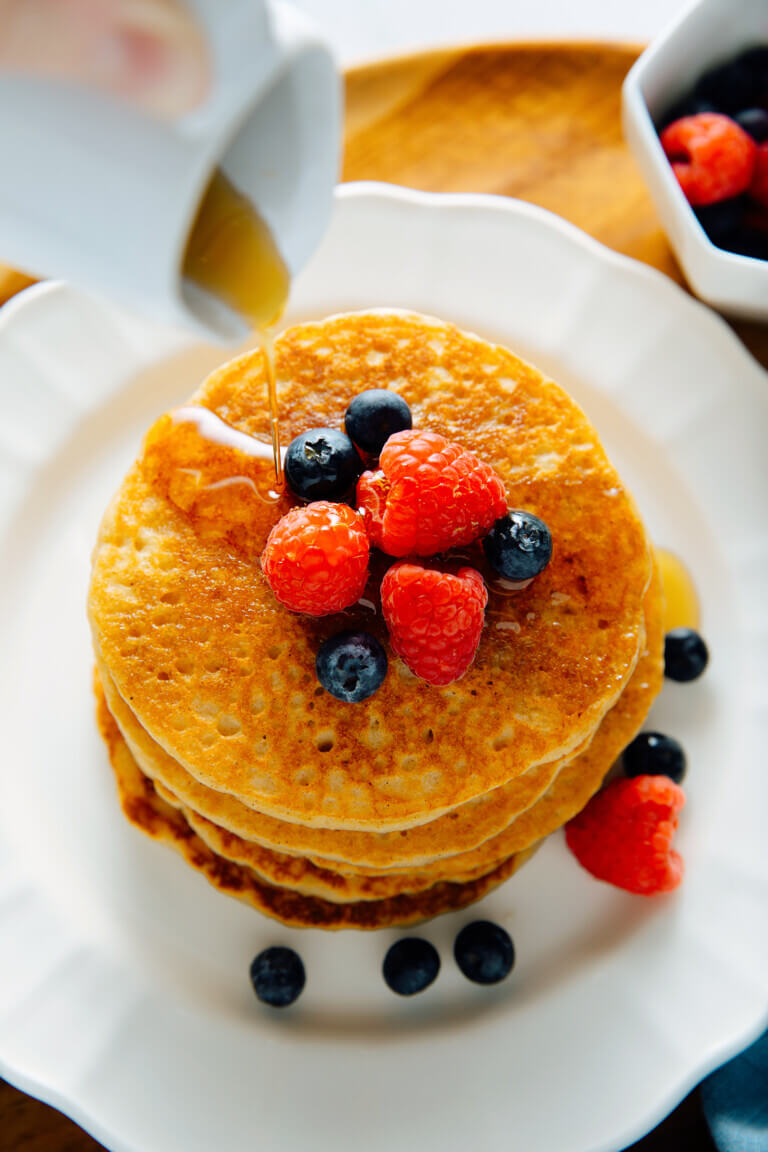 Almond Flour Pancakes Recipe - Cookie and Kate