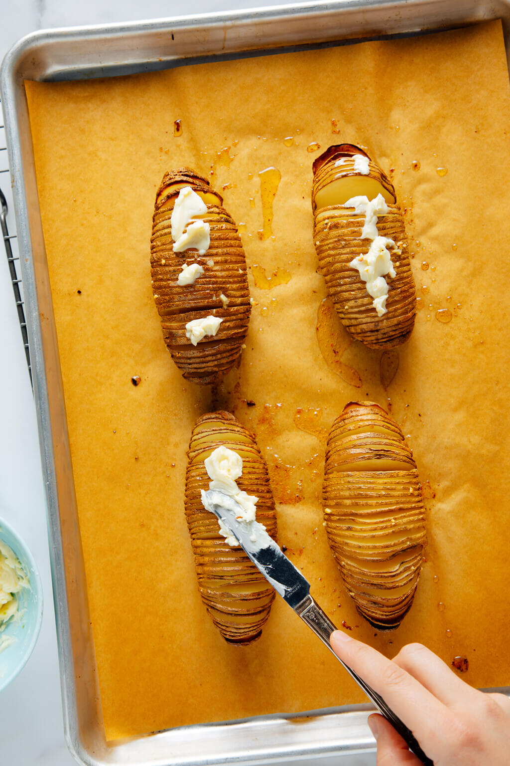 Hasselback Potatoes - Cookie and Kate